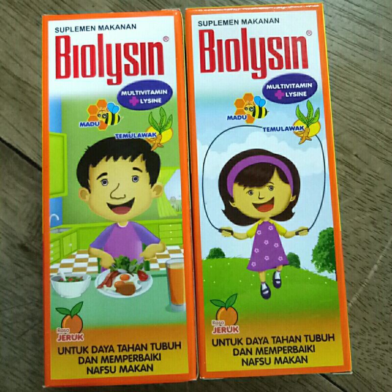 Jual Biolysin sirup 60 ml | Shopee Indonesia