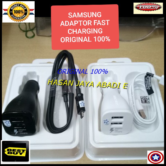 Jual J27 original adaptor samsung super fast charging travel casan ...