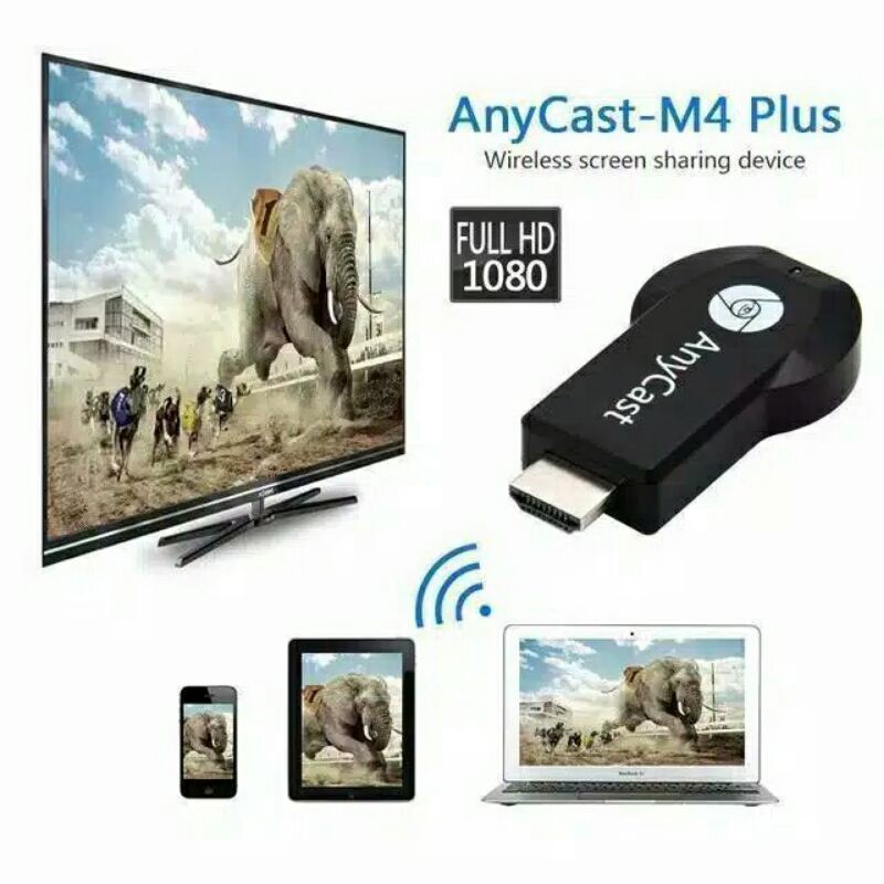 Jual ANYCAST DONGLE HDMI WIFI DISPLAY RECEIVER TV(alat penghubung HP ke ...