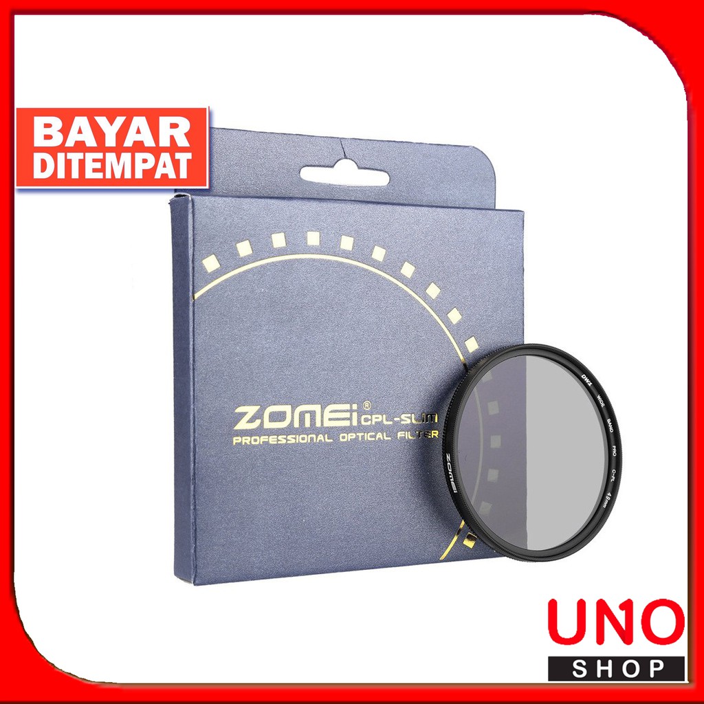 Jual Zomei Slim CPL Filter - 40.5mm 49mm 52mm 55mm 58mm 62mm 67mm 72mm 77mm | Shopee Indonesia