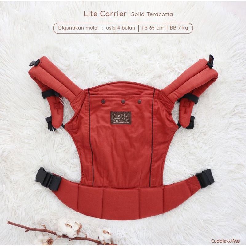 Jual Cuddle Me Lite Carrier Gendongan M Shape Untuk Anak Usia 4 Bulan ...