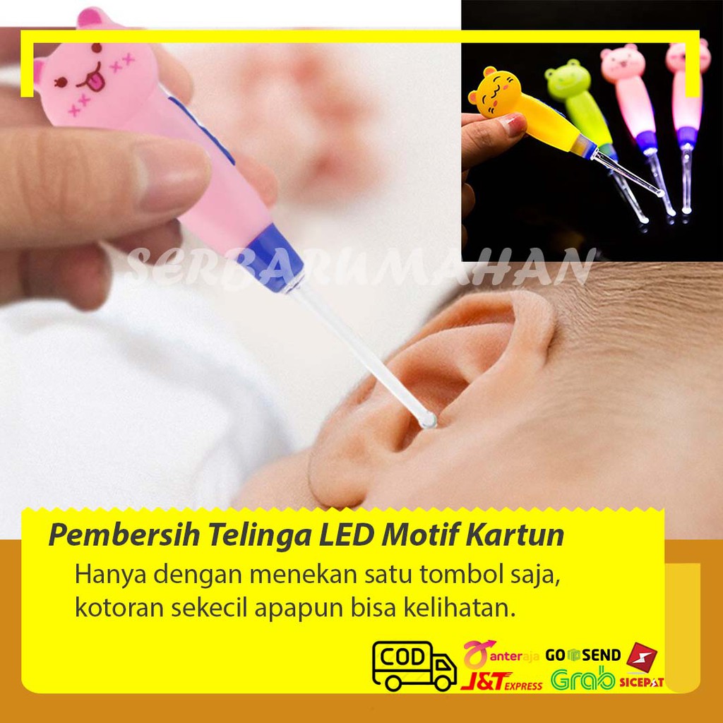 Jual Korek Kuping LED Korek Telinga Pembersih Telinga Kesehatan Telinga ...