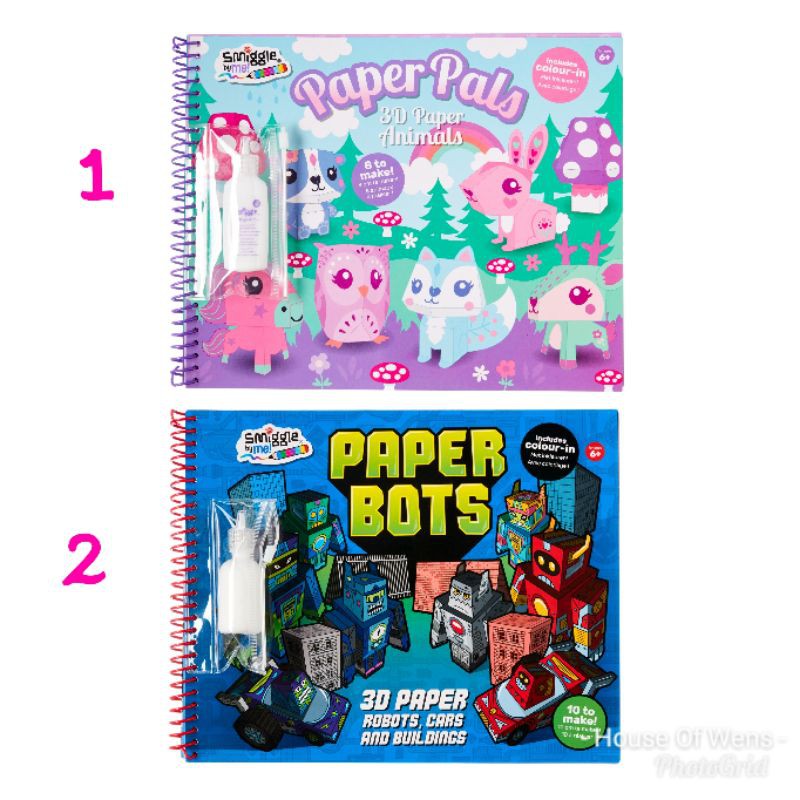 Jual SMIGGLE PAPER PALS ACTIVITY BOOK ORIGINAL | Shopee Indonesia