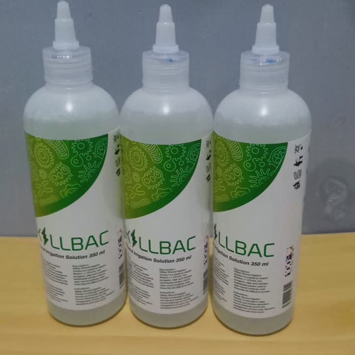 Jual Killbac Wound Irrigation 350ml, Pencuci Luka Steril | Shopee Indonesia