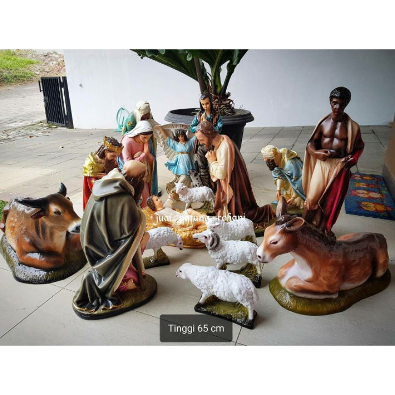 Jual patung set Natal 65 cm | Shopee Indonesia