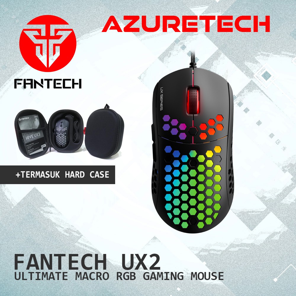 Jual Fantech UX2 Hive Macro RGB Gaming Mouse Garansi Resmi | Shopee ...