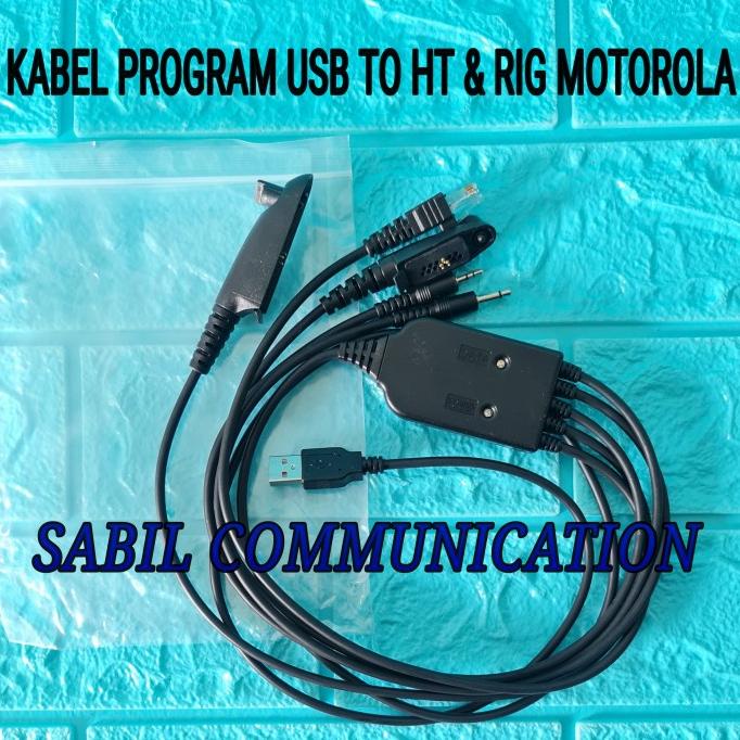 Jual Kabel Data Program Ht Motorola Radio Rig Motorola Multi Port ...