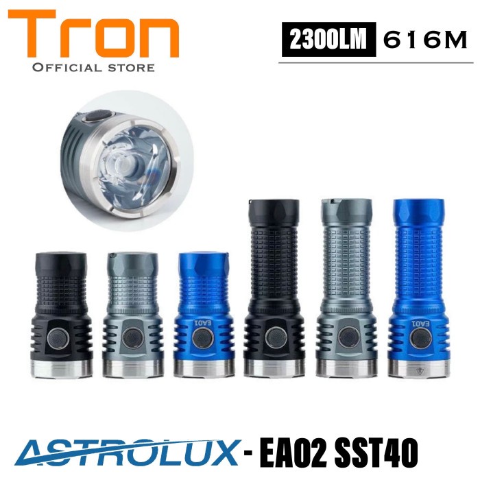 Jual Astrolux EA01 / Mateminco MT01 SST40 2300Lumens 616M - Hitam ...