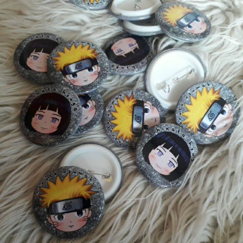 Jual Pin bross naruto dan hinata hyuga | Shopee Indonesia