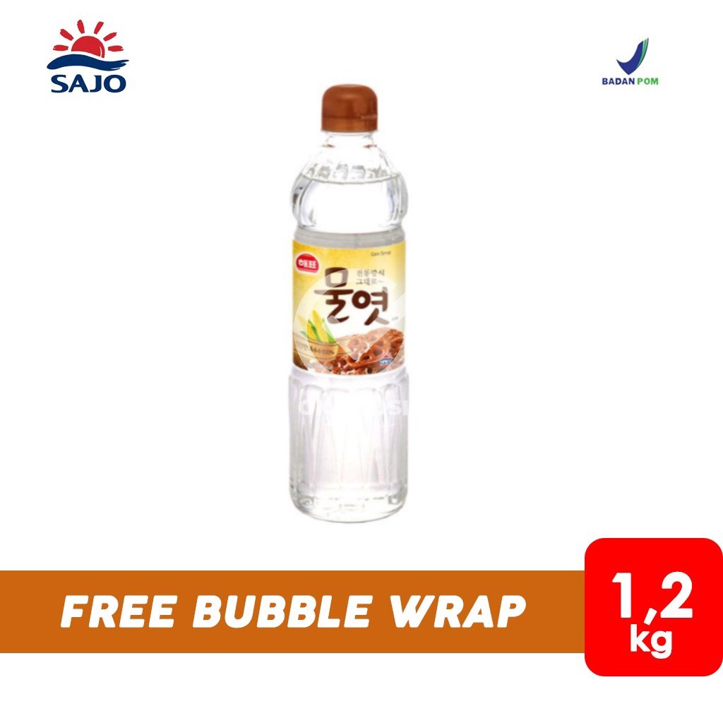 Jual Sajo Corn Syrup / Mulyot / Sirup Jagung Korea (Botol Kaca 1,2kg ...