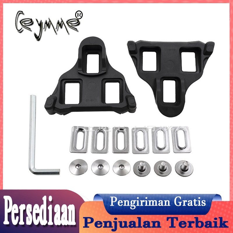 Jual [Tersedia COD] Cleat Pedal Sepatu Sepeda Self Locking cleat set ...