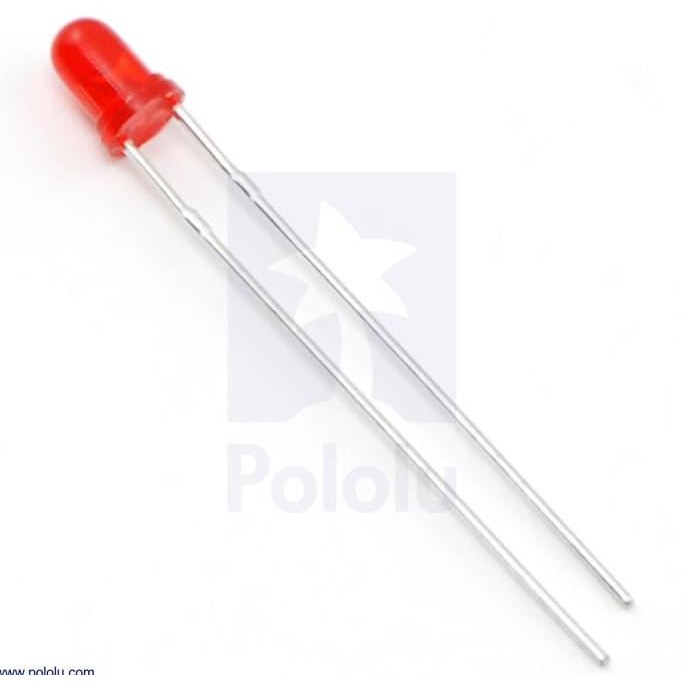 Jual Led 3Mm Diffused Merah Red 3V 5V Arduino Efgad774 Buru Order ...