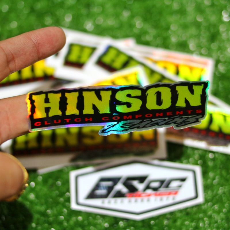 Jual sticker hinson racing / sticker race hologram | Shopee Indonesia