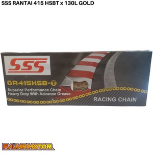 Jual SSS RANTAI 415 HSBT 130L GOLD HEAVY DUTY CB150R TIGER MEGAPRO VIXION SATRIAFU JUPITER SUPRA ...