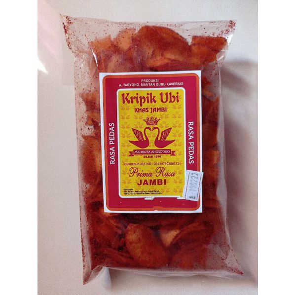 Jual Kripik Ubi Angso Duo khas Jambi (Pedas) | Shopee Indonesia