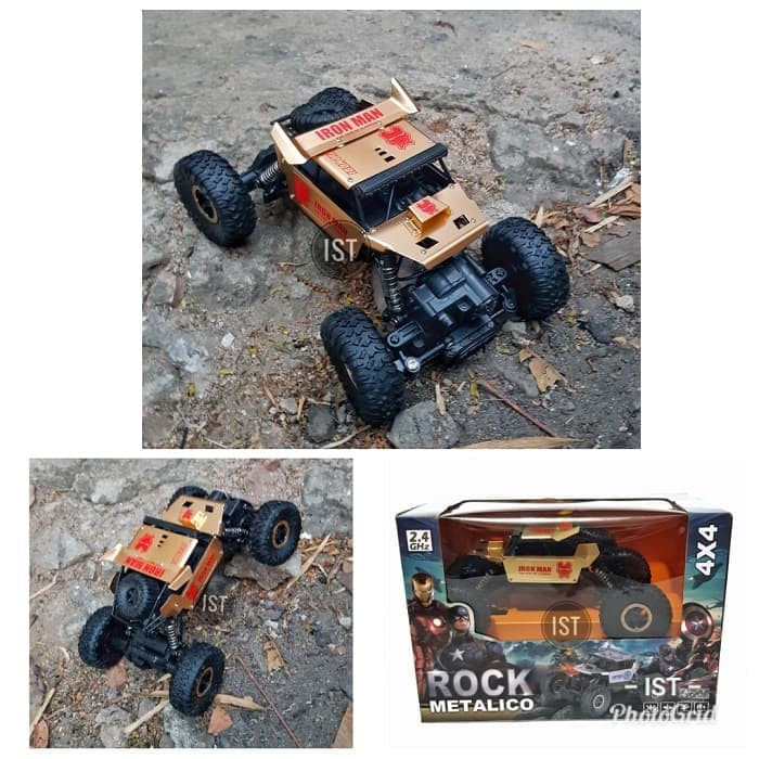 Jual RC Mobil Metalico Rock Iron Man 4 WD No.898-683 | Shopee Indonesia