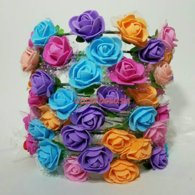 Jual Mahkota Bunga / Flower Crown - Asesoris pesta | Shopee Indonesia
