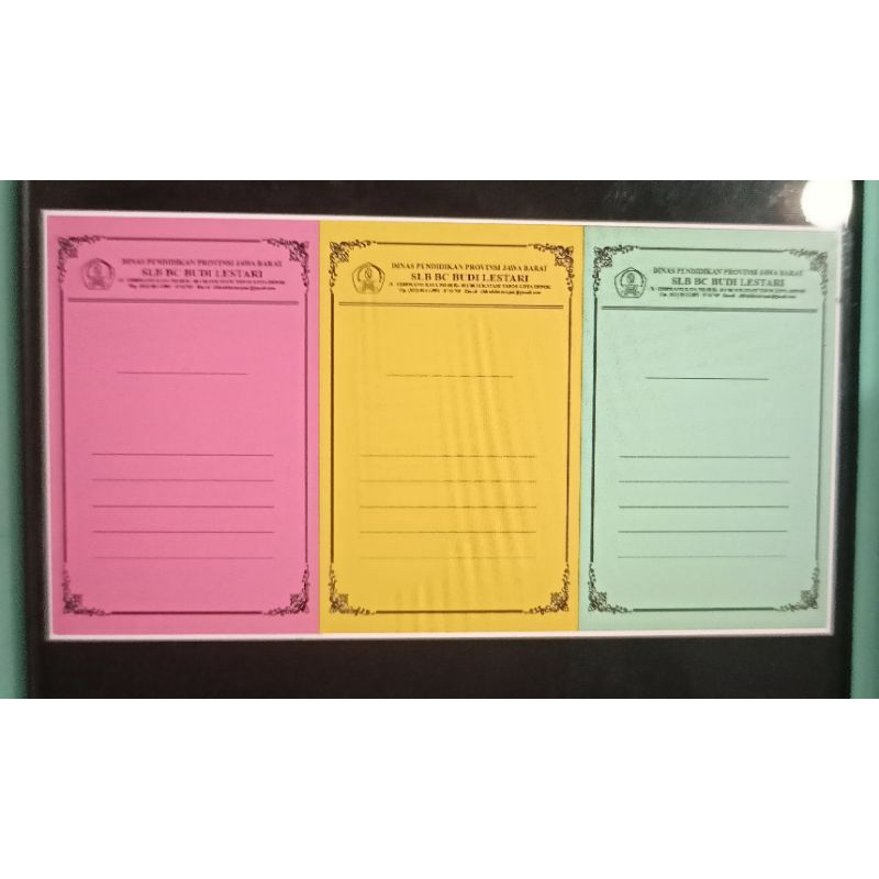 Jual map kertas warna custom / stopmap folio | Shopee Indonesia