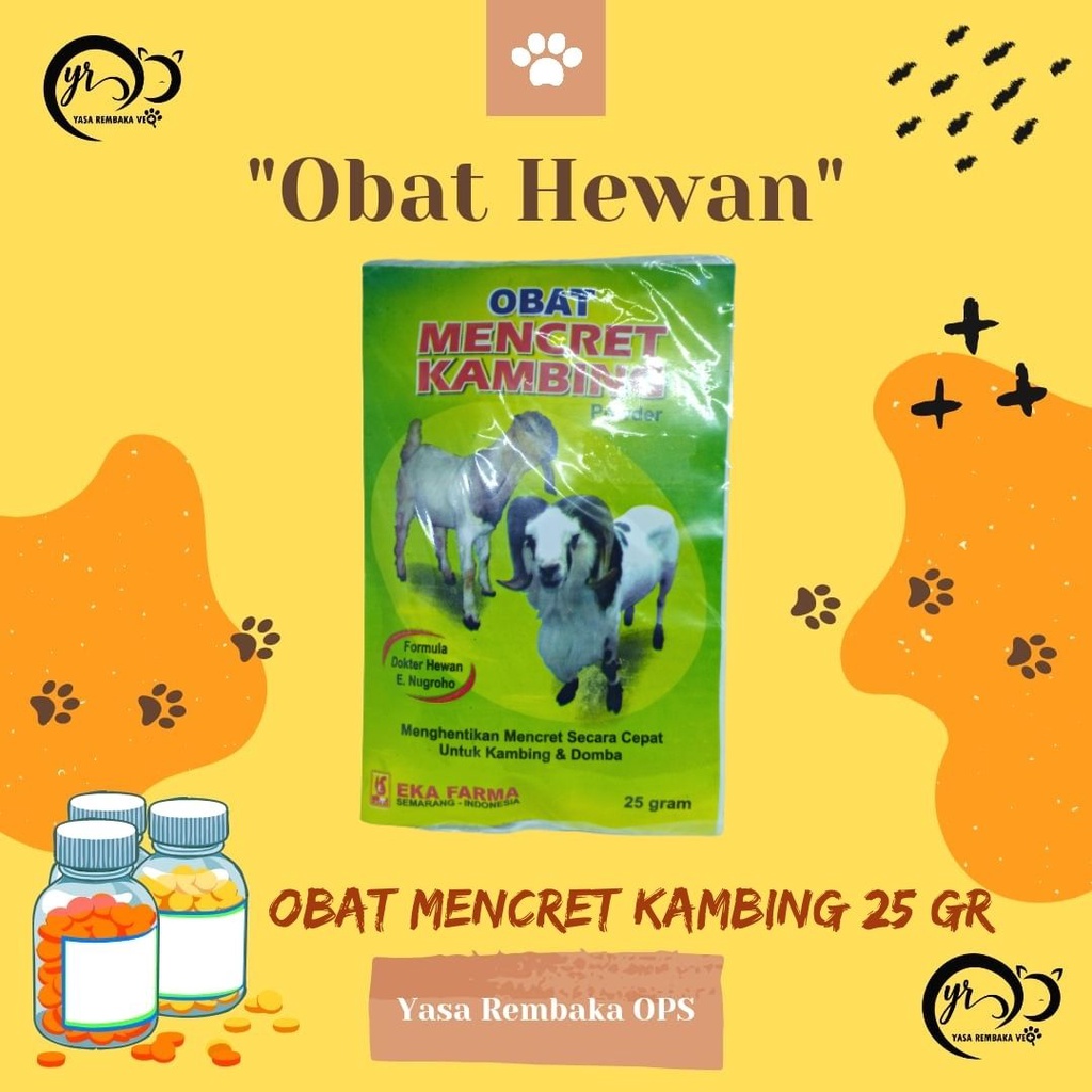 Jual OBAT MENCRET KAMBING 25gr | Shopee Indonesia