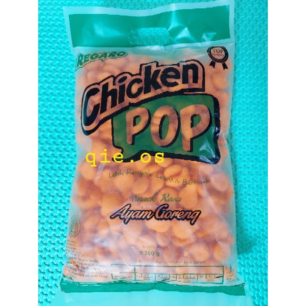 Jual snack chicken pop rasa ayam goreng 360 gr | Shopee Indonesia