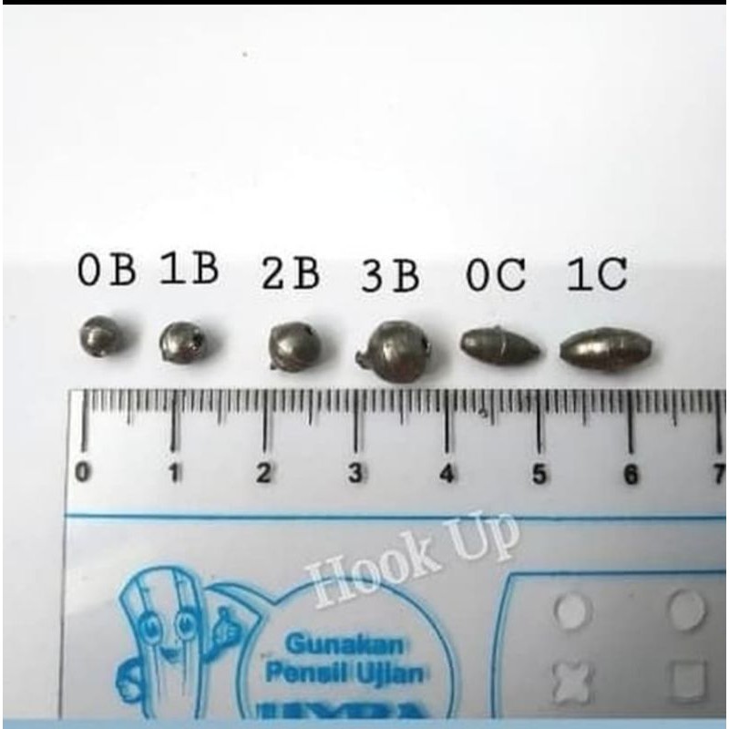 Jual Timah / timbel / bandul pancing 1 | Shopee Indonesia
