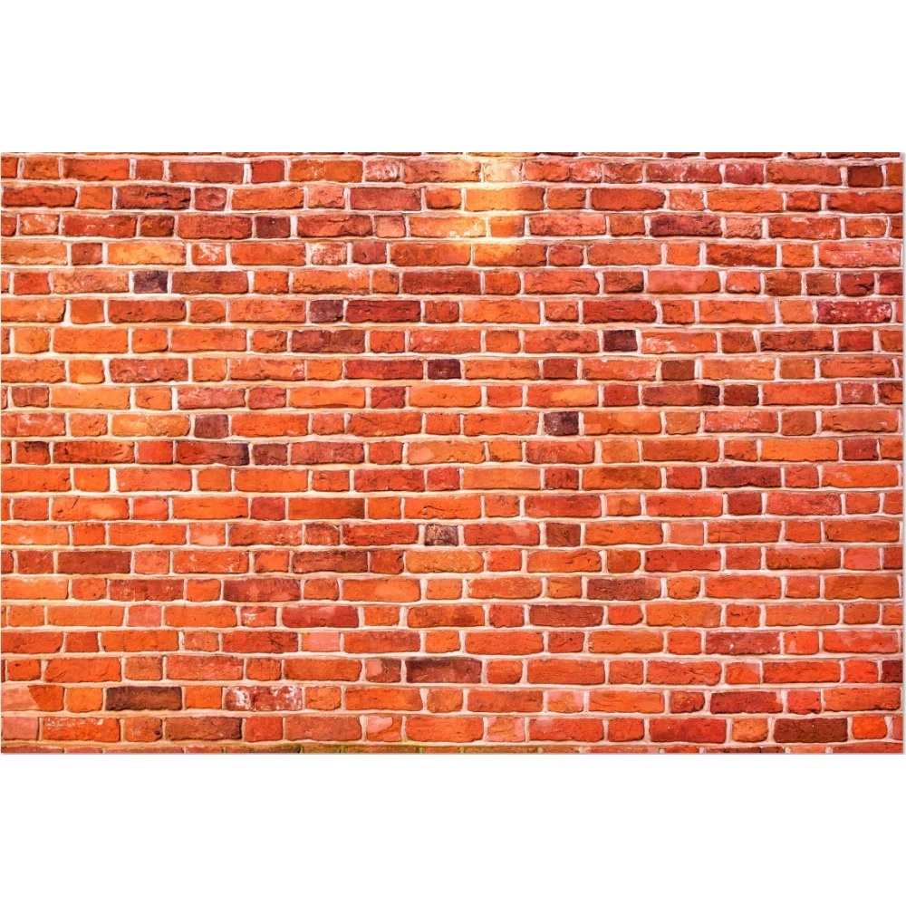 Jual WALLPAPER DINDING/STICKER WALL MOTIF BATU BATA ORANGE | Shopee ...