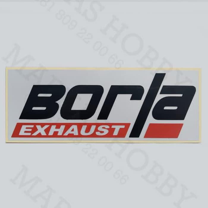 Jual Stiker / Sticker Borla Exhaust Colorized | Shopee Indonesia