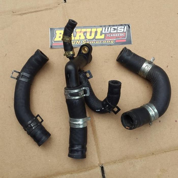 Jual SELANG SLANG KARET RADIATOR HOSE A B BYPASS JOINT WATER PEMBAGI ...