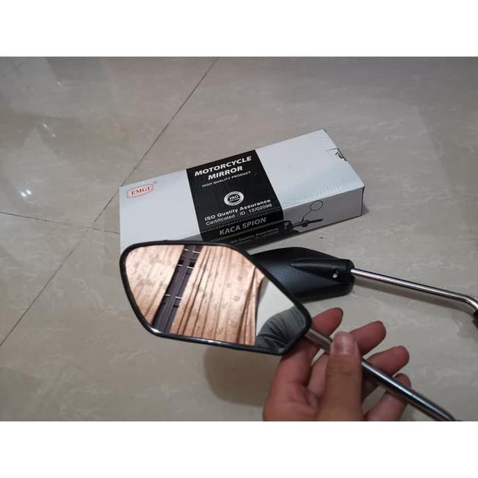 Jual Ini Kaca Spion Shogun Sp Tangkai Chrome Drat 12 Kaca Asli Cembung ...