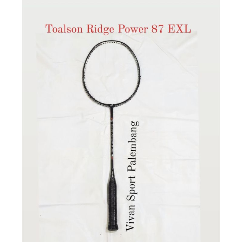 Jual Raket Badminton Toalson Ridge Power 87 EXL / Raket Toalson Ridge ...