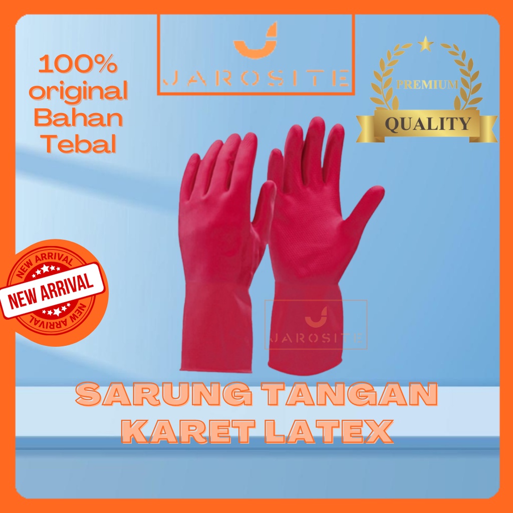 Jual Sarung Tangan Karet Latex Hand Gloves Nitrile Nitril Lateks 80 ...