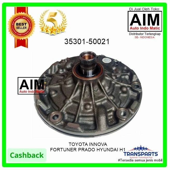 Jual Pompa Oli Matic Toyota Innova Fortuner Oil Pump Assy 35301-50021 ...