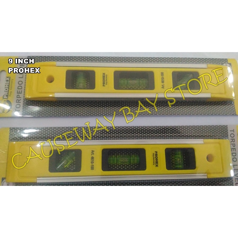 Jual WATERPAS MAGNET PROHEX 9" | Shopee Indonesia