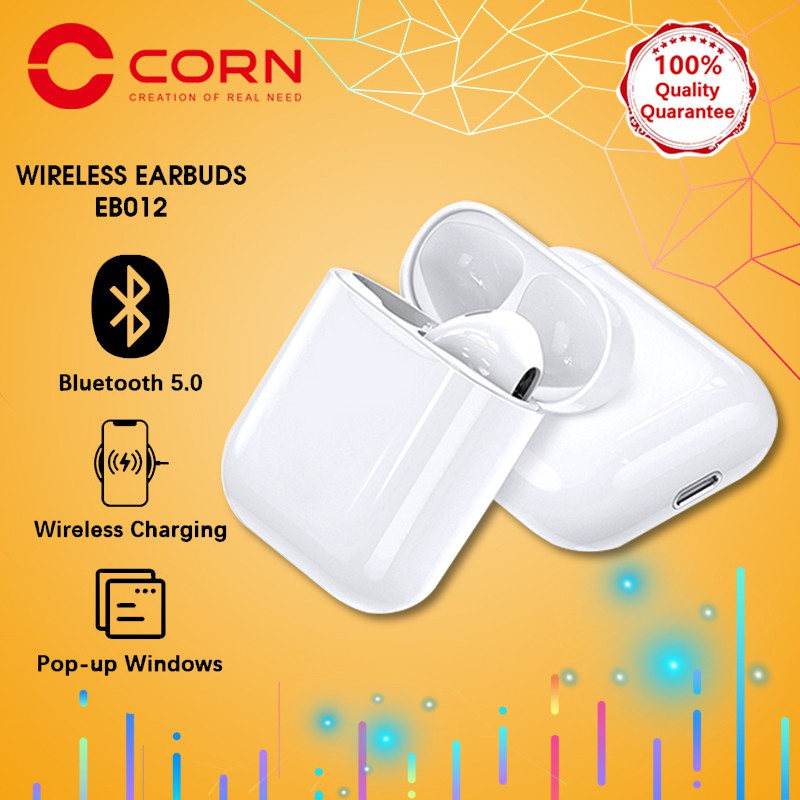 Jual CORN EB012 Original Bluetooth headset headset nirkabel Aipods TWS ...