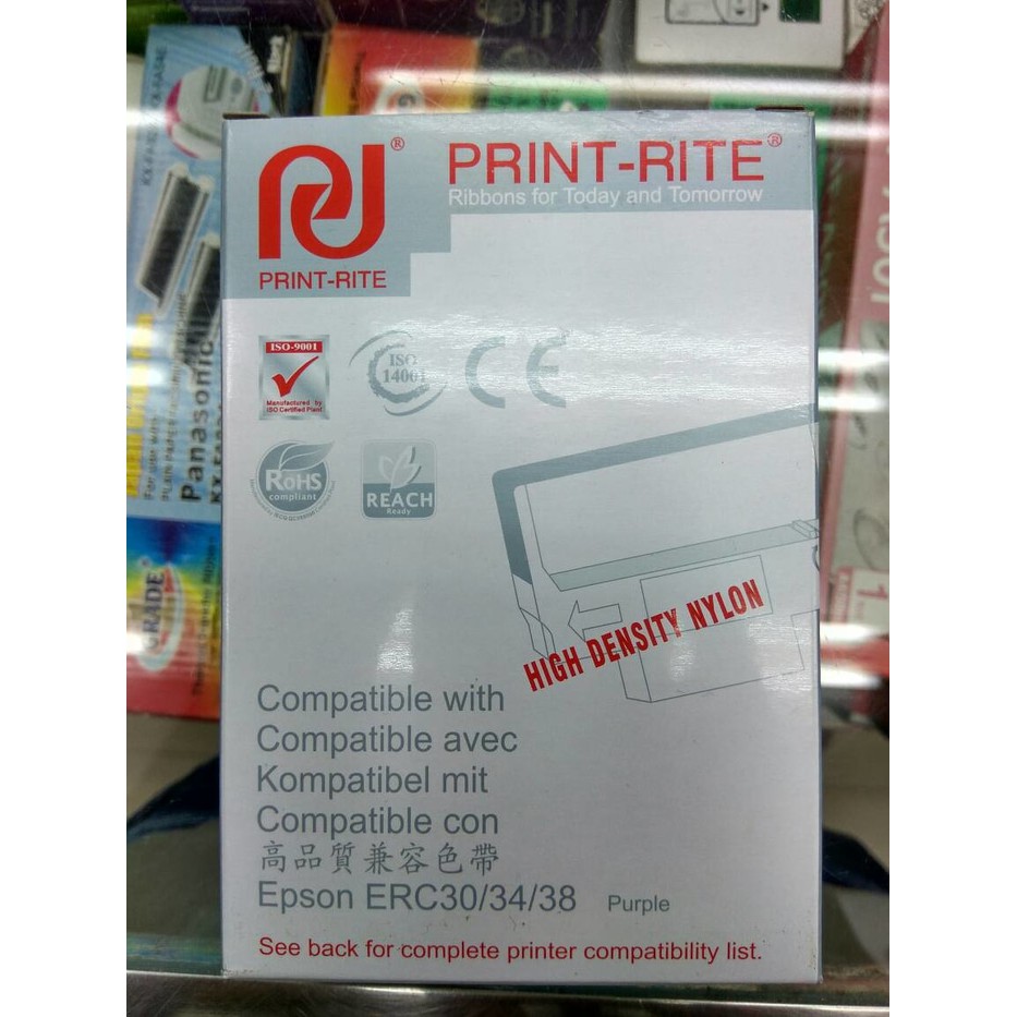 Jual pita erc 34/38 printrite PURPLE | Shopee Indonesia