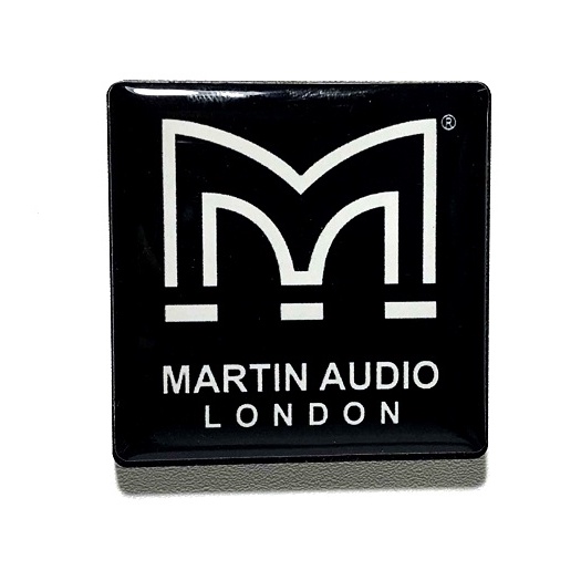 Jual Logo MARTIN Audio Resin | Logo Emblem Merk Audio Professinal ...