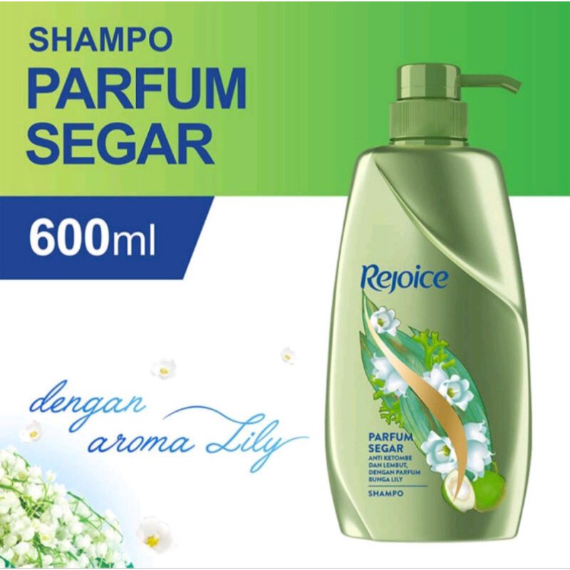 Jual Rejoice Shampo Hijab 3in1 Perfume Collection 600 ML | Shopee Indonesia