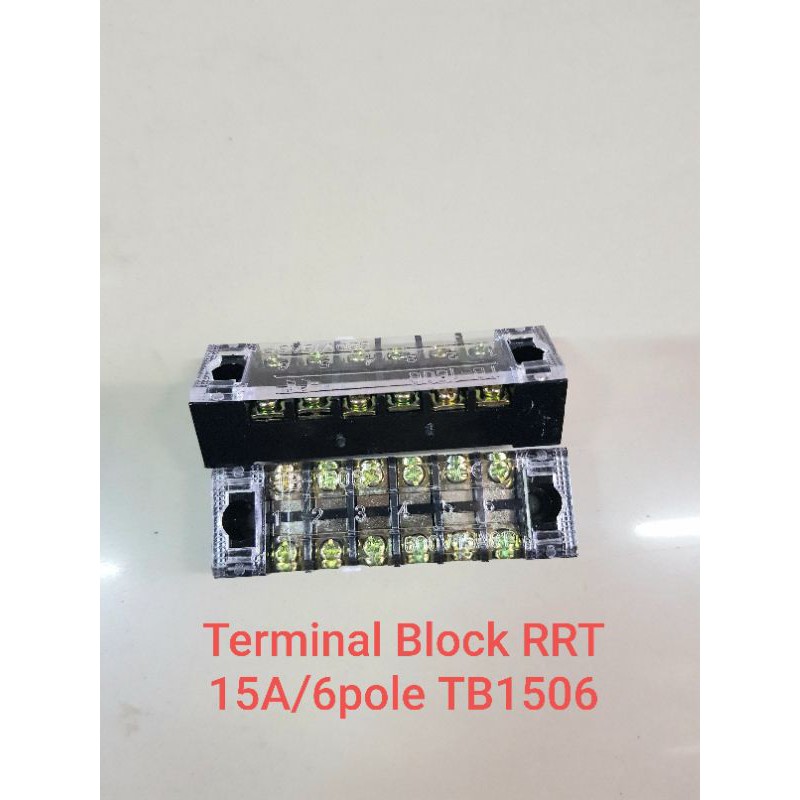 Jual Terminal Block RRT 15A/6pole TB1506 | Shopee Indonesia