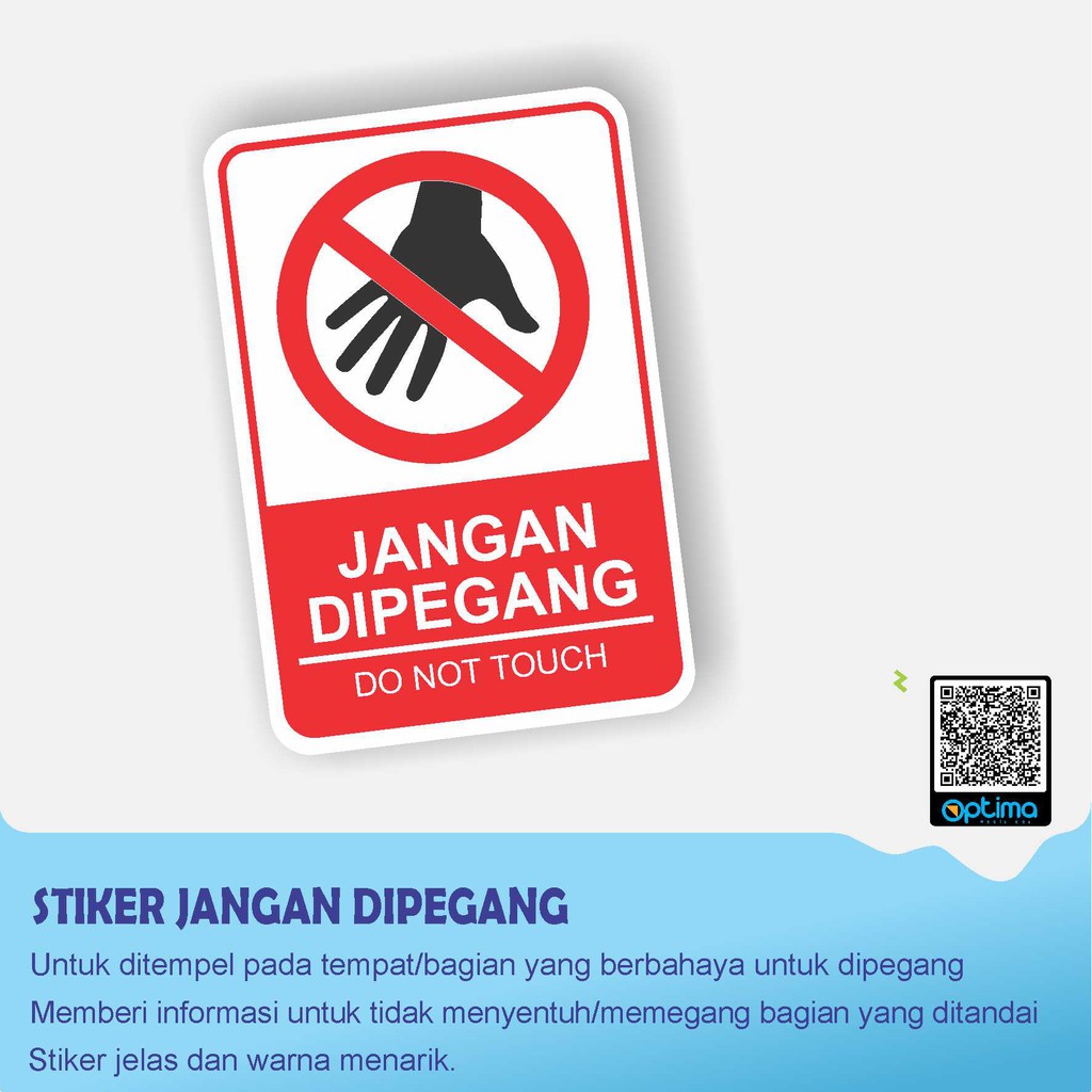 Jual STIKER JANGAN DIPEGANG | Shopee Indonesia Jual STIKER JANGAN DIPEGANG | Shopee Indonesia