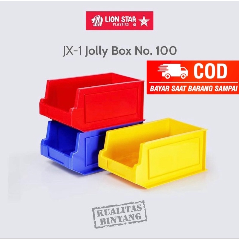 Jual JX-1 Jolly Box Susun Lionstar Box Susun Kecil Serbaguna Box ...
