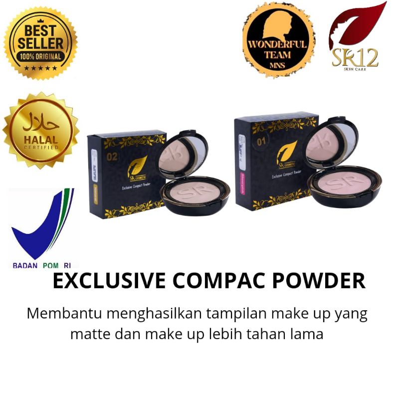 Jual BEDAK PADAT COMPACK POWDER SR12 14G | Shopee Indonesia