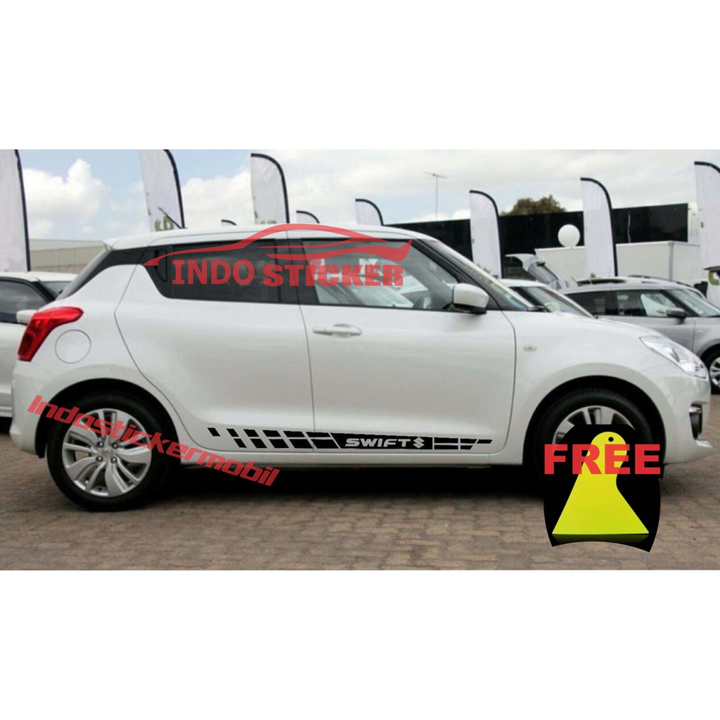 Jual STRIPING STICKER MOBIL SWIFT STIKER STICKER LIST BODY MOBIL SUZUKI ...