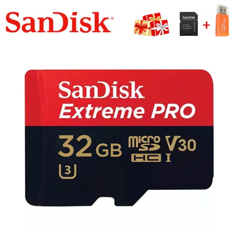 Jual SanDisk Memory Card Extreme Pro Micro SD Card 512GB 256GB 128GB 64GB U3 V30 TF Card ...