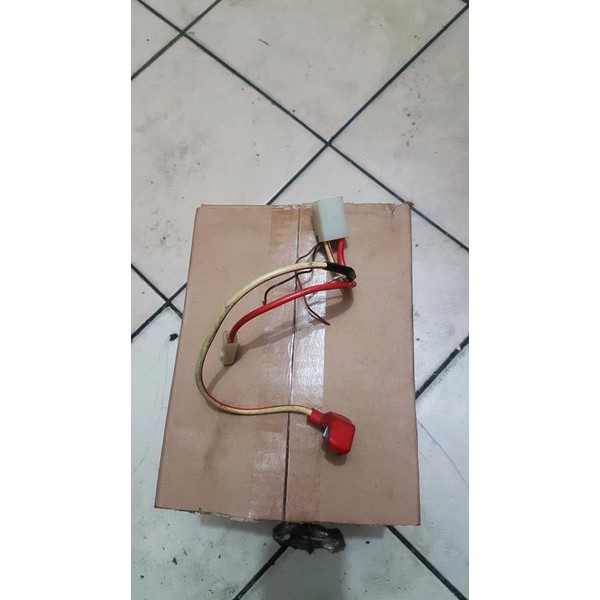Jual kabel original soket relay bendix pin 4 asli ori honda karbu beat ...