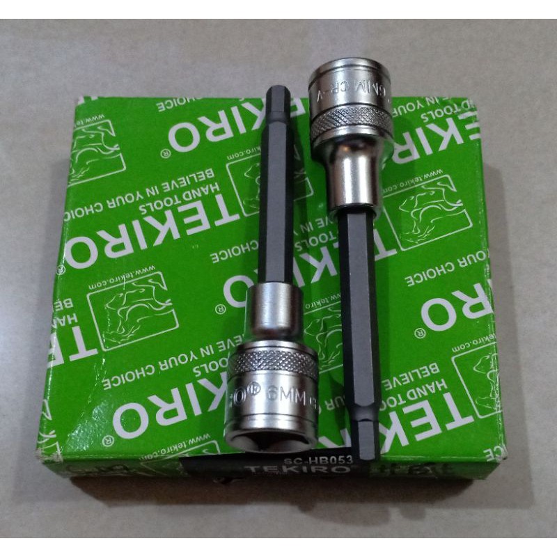 Jual (Satuan)Hex Bit 1/2"Dr(6 x100mm)Mata sockL1/2"Dr Tekiro | Shopee ...