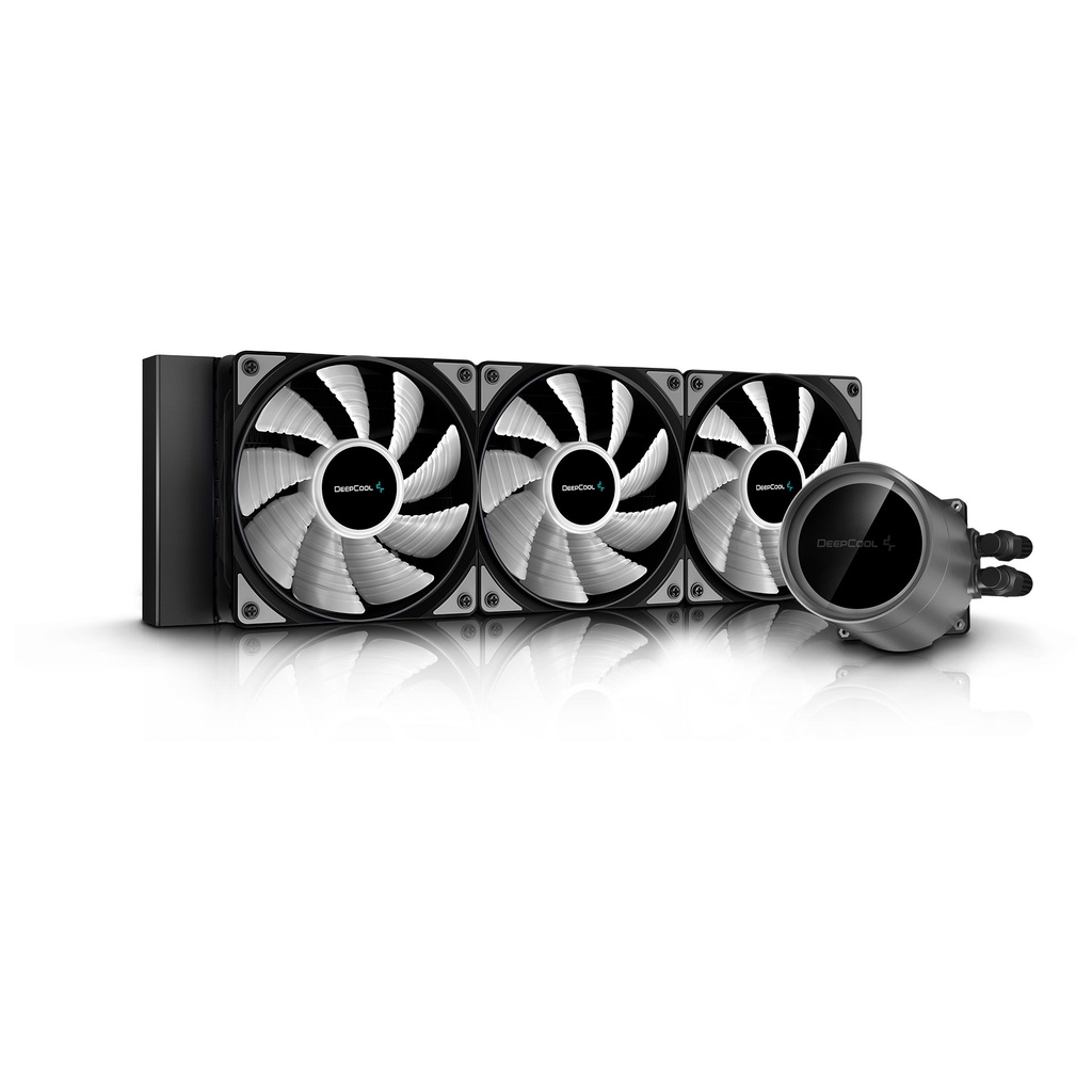 Jual Processor Cooler Liquid Cooler Deepcool Castle 360EX ARGB BLACK ...