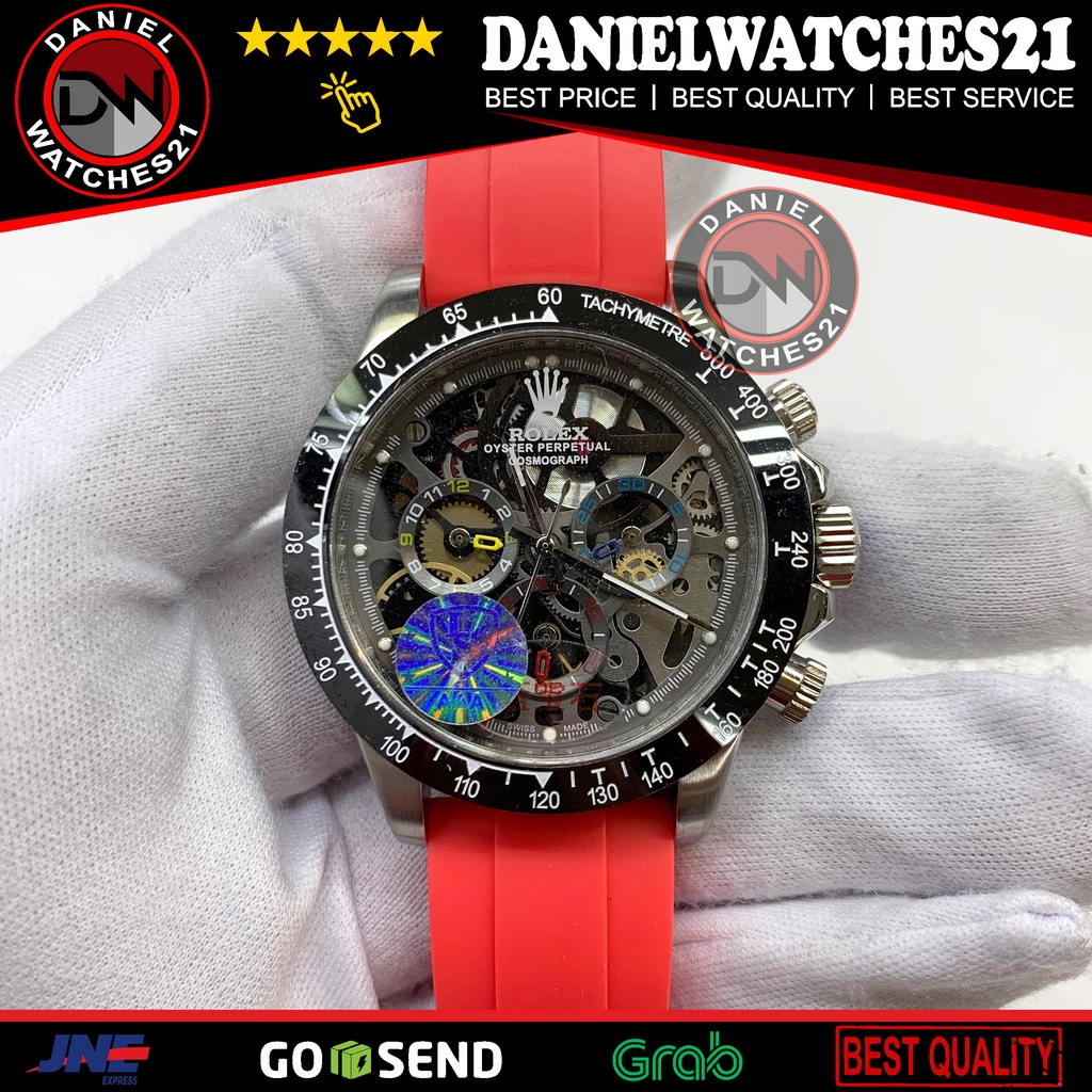 Jual JAM TANGAN MODEL AAA+ PREMIUM JUAN PABLO MONTOYA RED (JAPAN GRADE ...