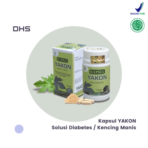 Jual Obat Diabetes Kencing Manis Alami Kapsul Herbal Yakon Tazakka ...