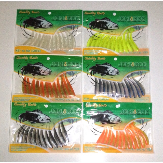 Jual Soft lure Padle Tail JOHN&COO | Shopee Indonesia