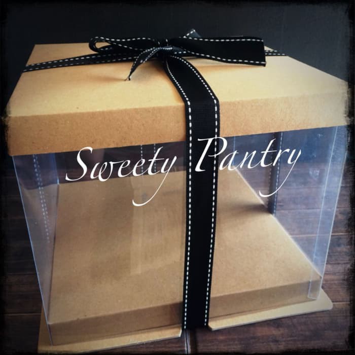 Jual Packaging / box / dus / kemasan kue type eksklusif cream/kraft ...